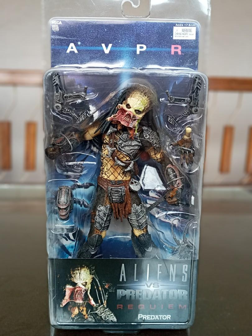 Neca Aliens vs Predator: Requiem 2008 Wolf Predator (open mouth variant ...