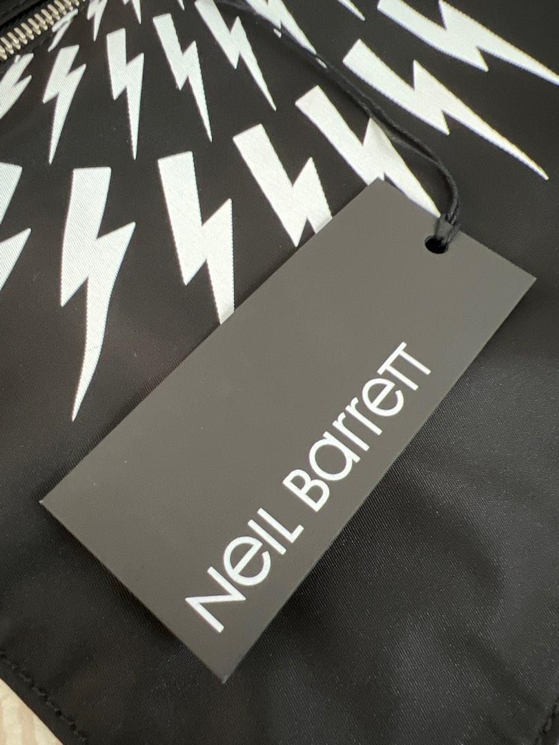 Neil Barrett Thunderbolt Nylon & Leather Messenger Bag, Luxury, Bags ...