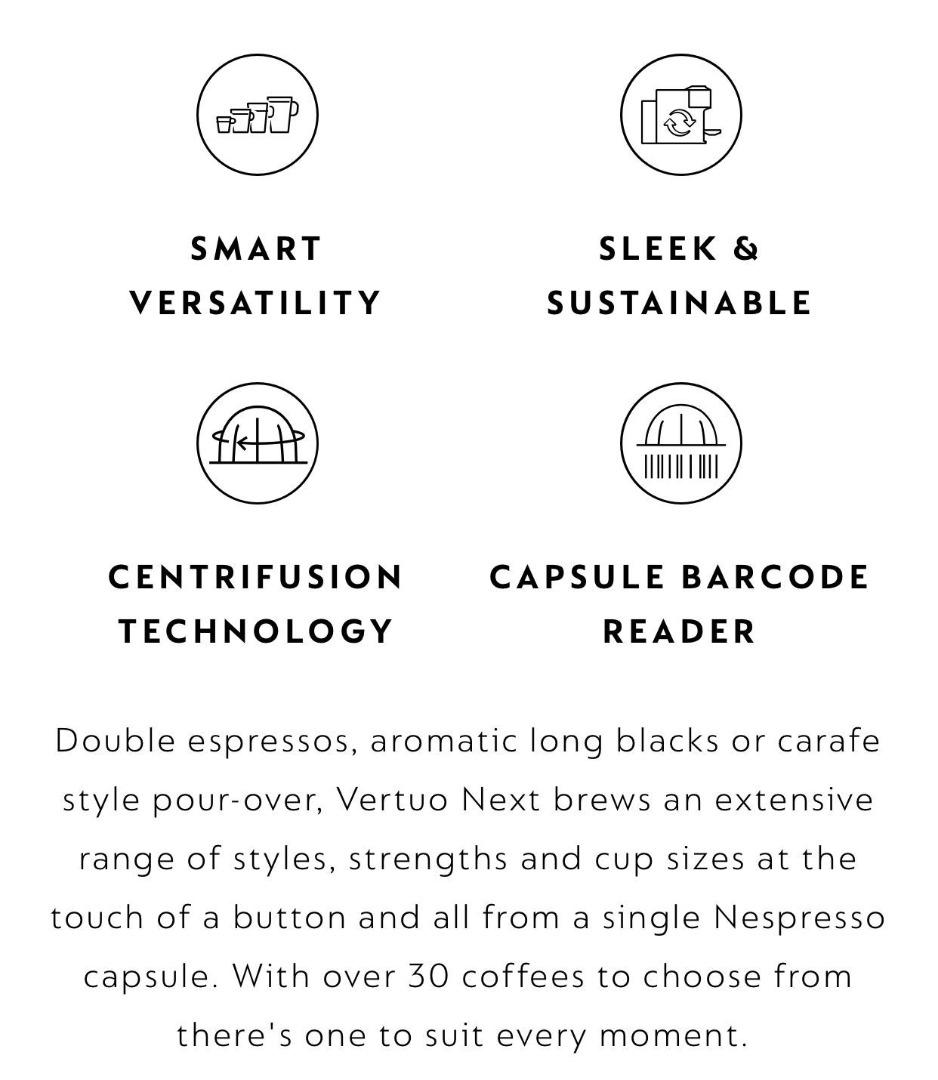 Nespresso Vertuo Next - Cherry Red (BNIB), TV & Home Appliances ...