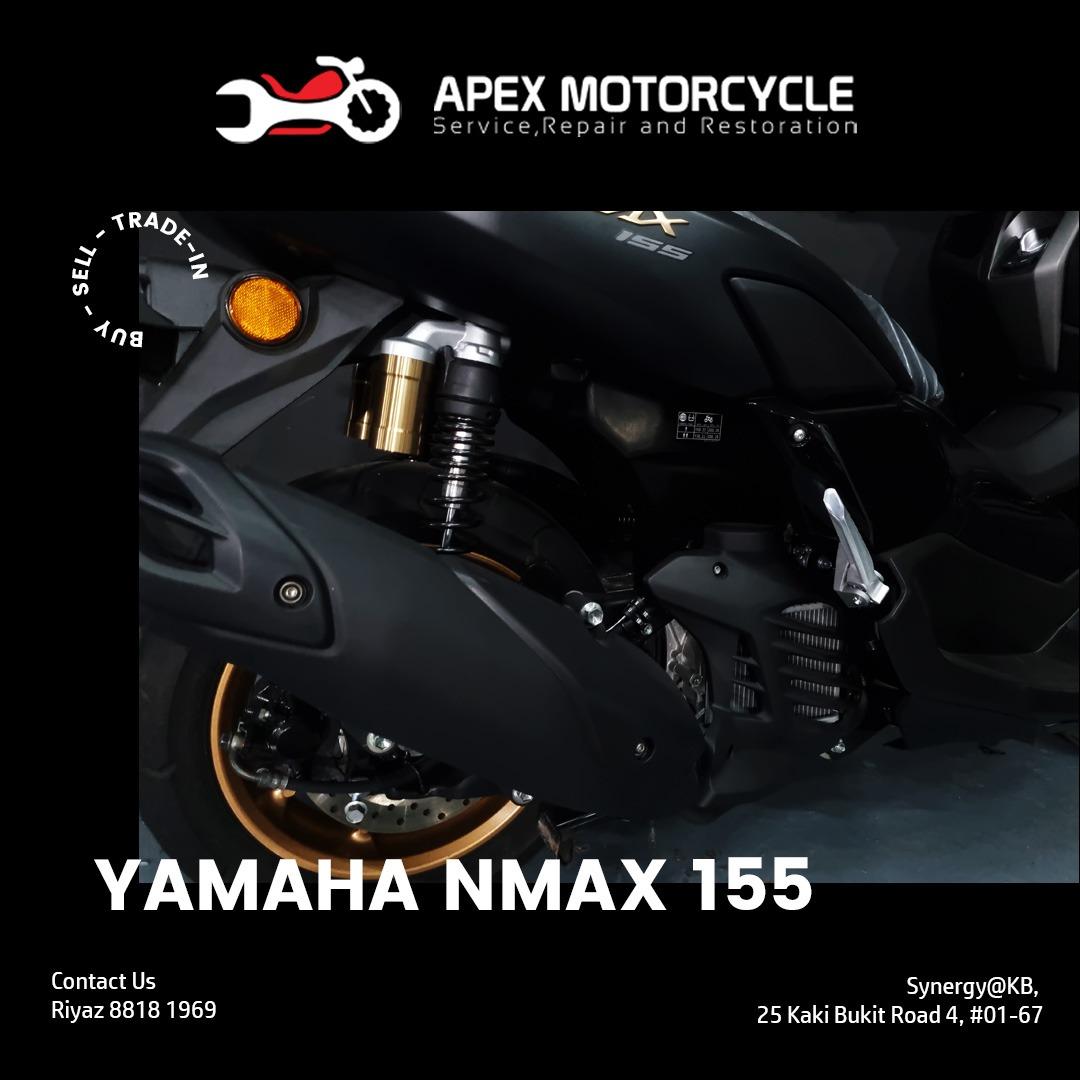 NEW! YAHAMA NMAX 155, Motorcycles, Motorcycle Accessories on Carousell