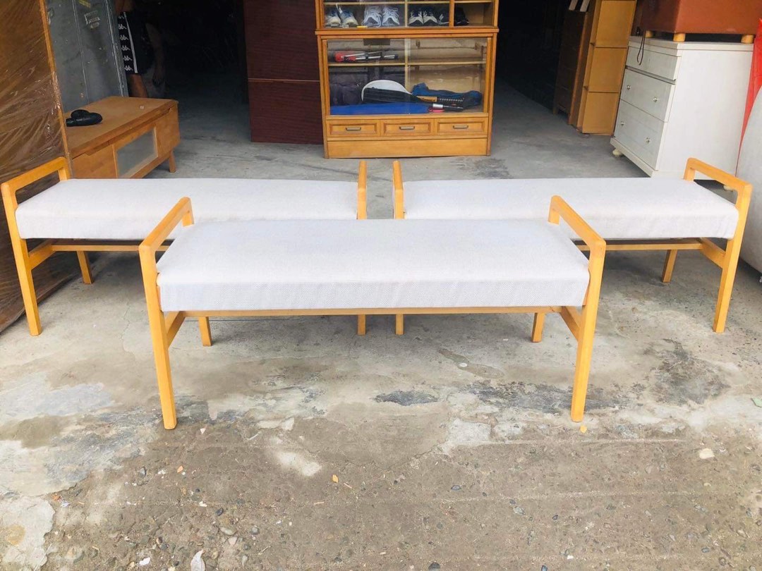 NITORI BENCH ALNUS, Furniture & Home Living, Furniture, Chairs on Carousell
