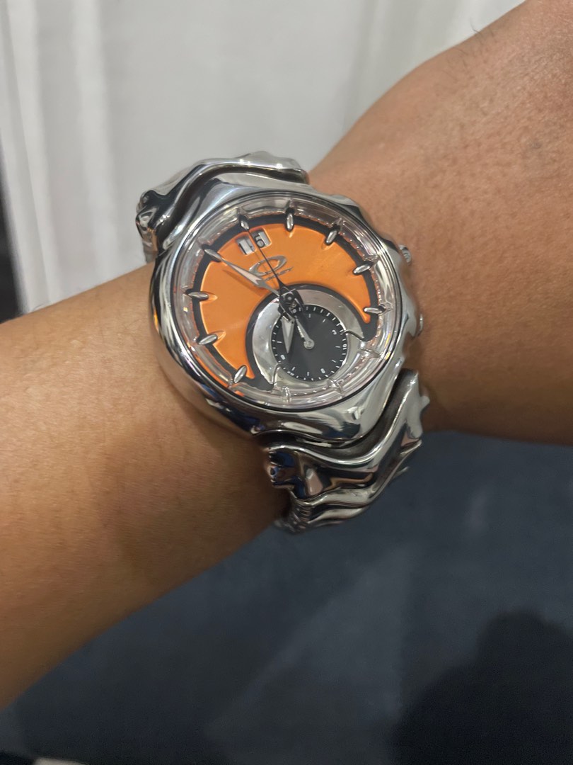 Oakley Judge watch copper dial, Men's Fashion, Watches & Accessories ...