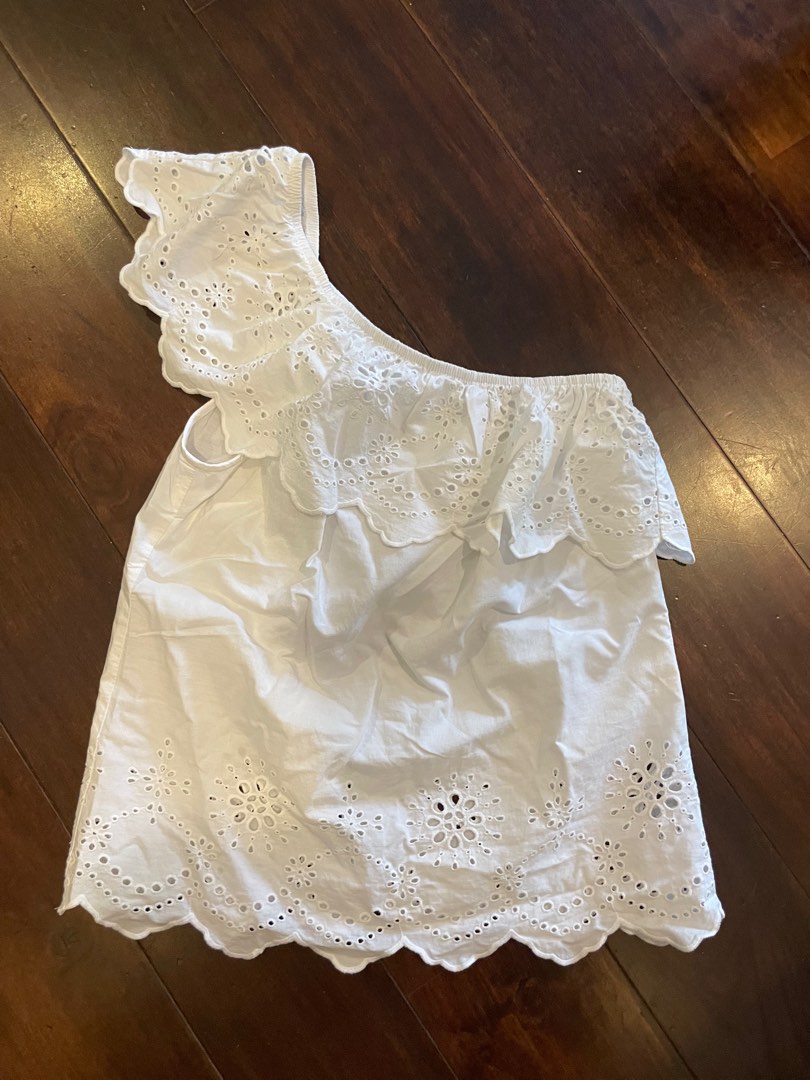 One sided top, Women's Fashion, Tops, Blouses on Carousell