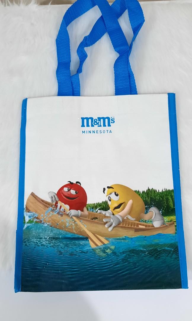 Original M&Ms Reusable Bags, Women's Fashion, Bags & Wallets, Tote Bags ...