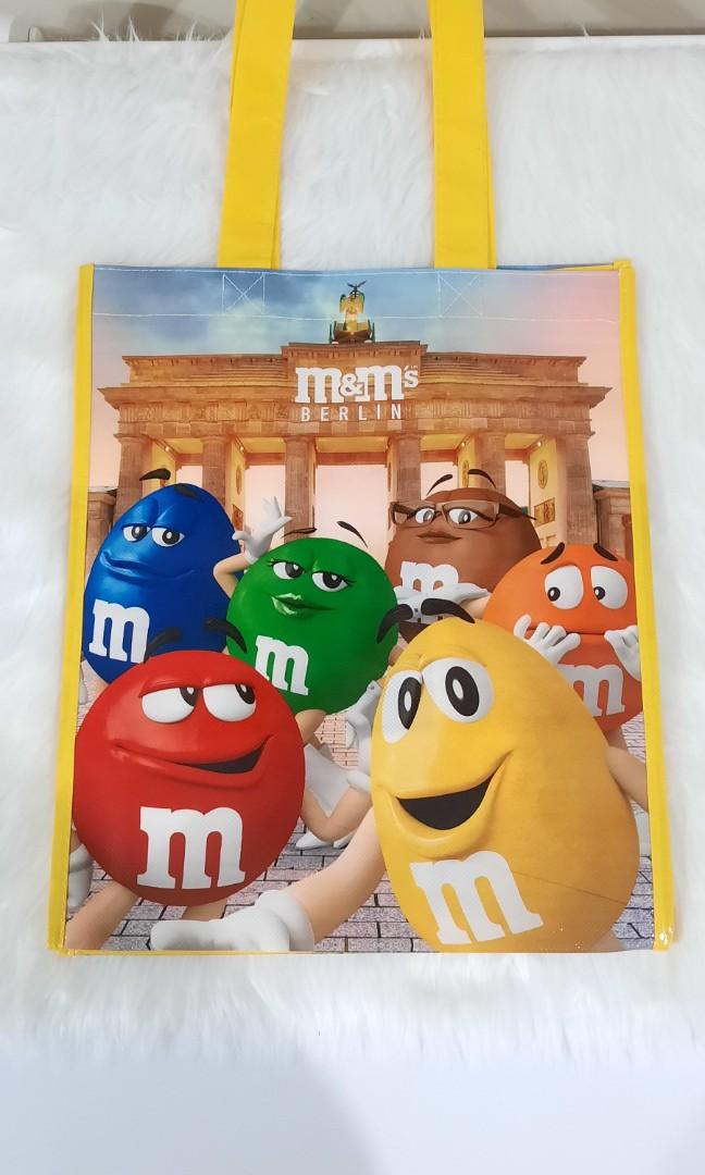 Original M&Ms Reusable Bags, Women's Fashion, Bags & Wallets, Tote Bags ...