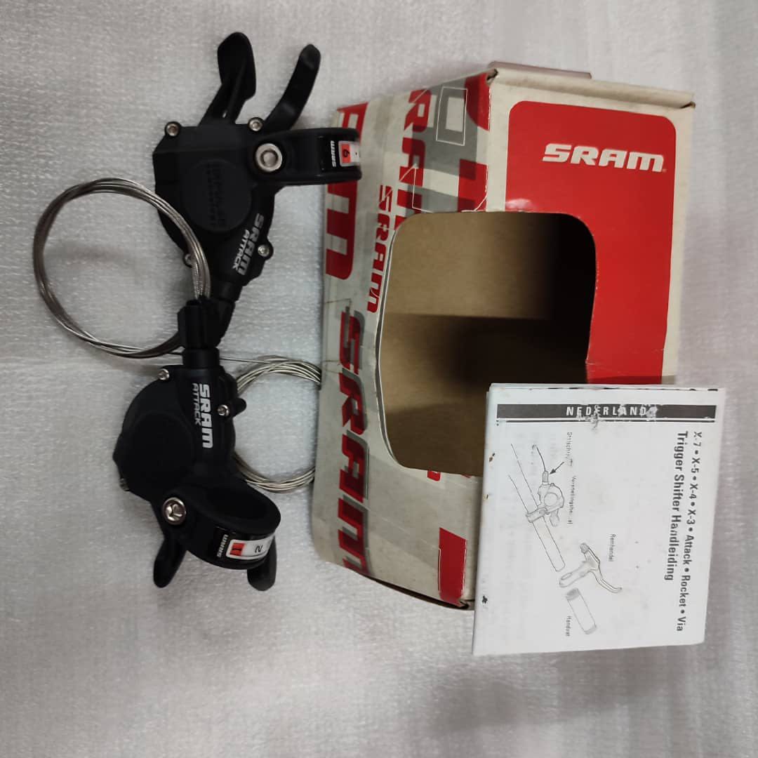 ORIGINAL SRAM ATTACK TRIGGER SHIFTER 9 speed, Sports Equipment ...