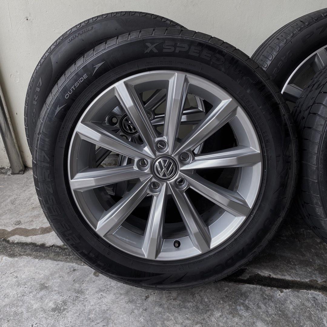 Original Volkswagen sport rim 17 inch, Auto Accessories on Carousell
