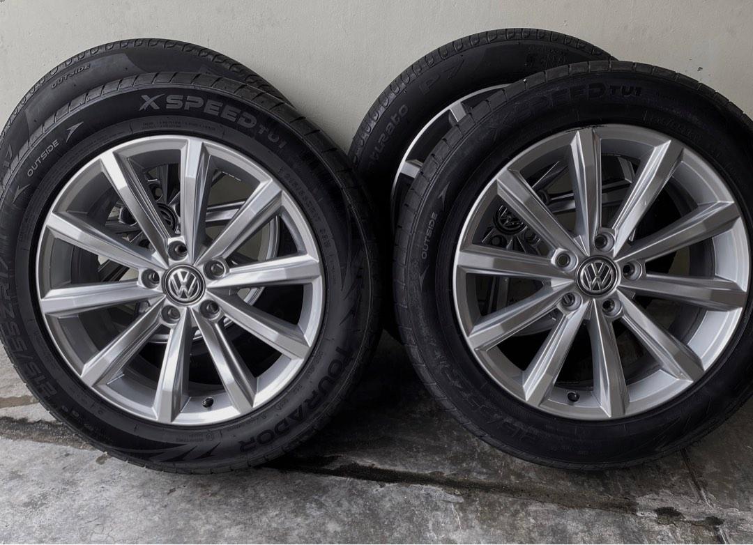 Original Volkswagen sport rim 17 inch, Auto Accessories on Carousell