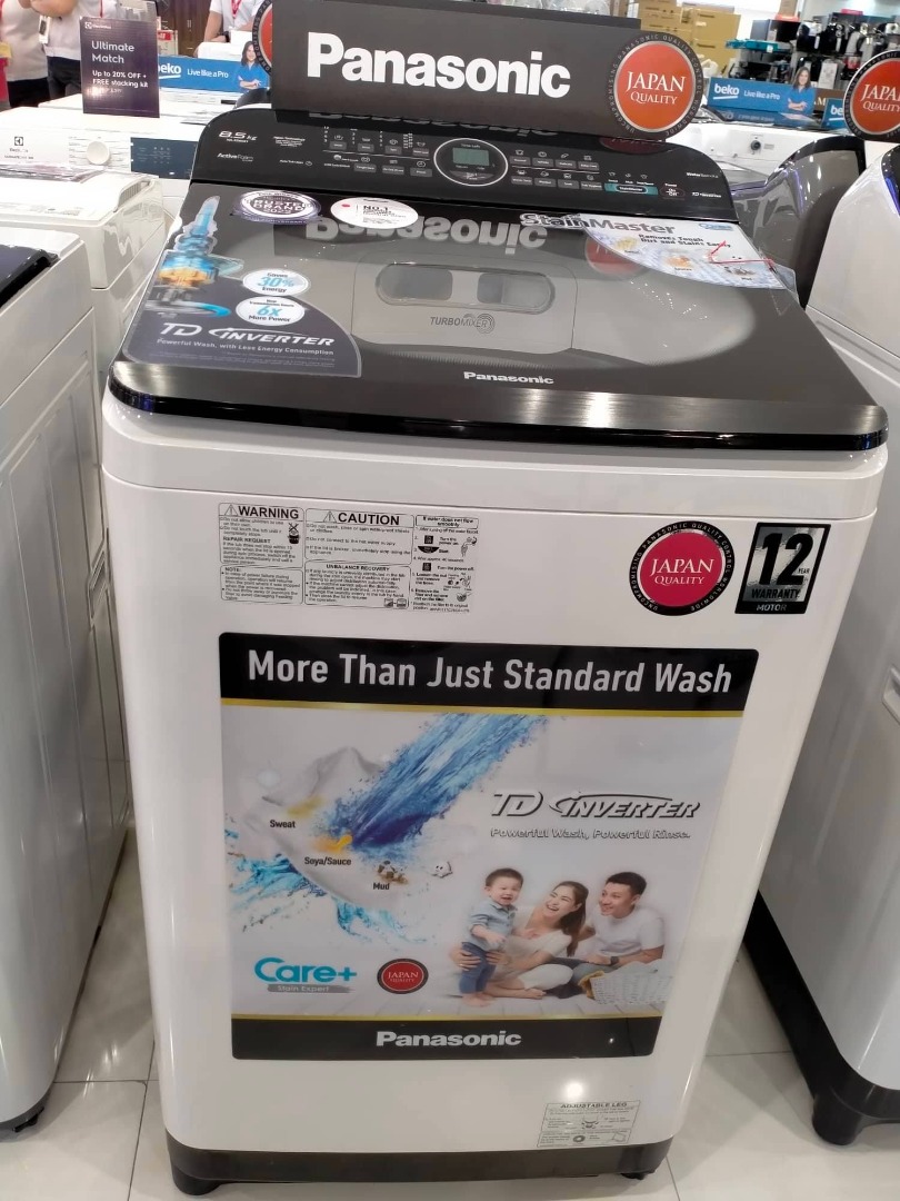 PANASONIC TOP LOAD INVERTER WASHING MACHINE, TV & Home Appliances ...