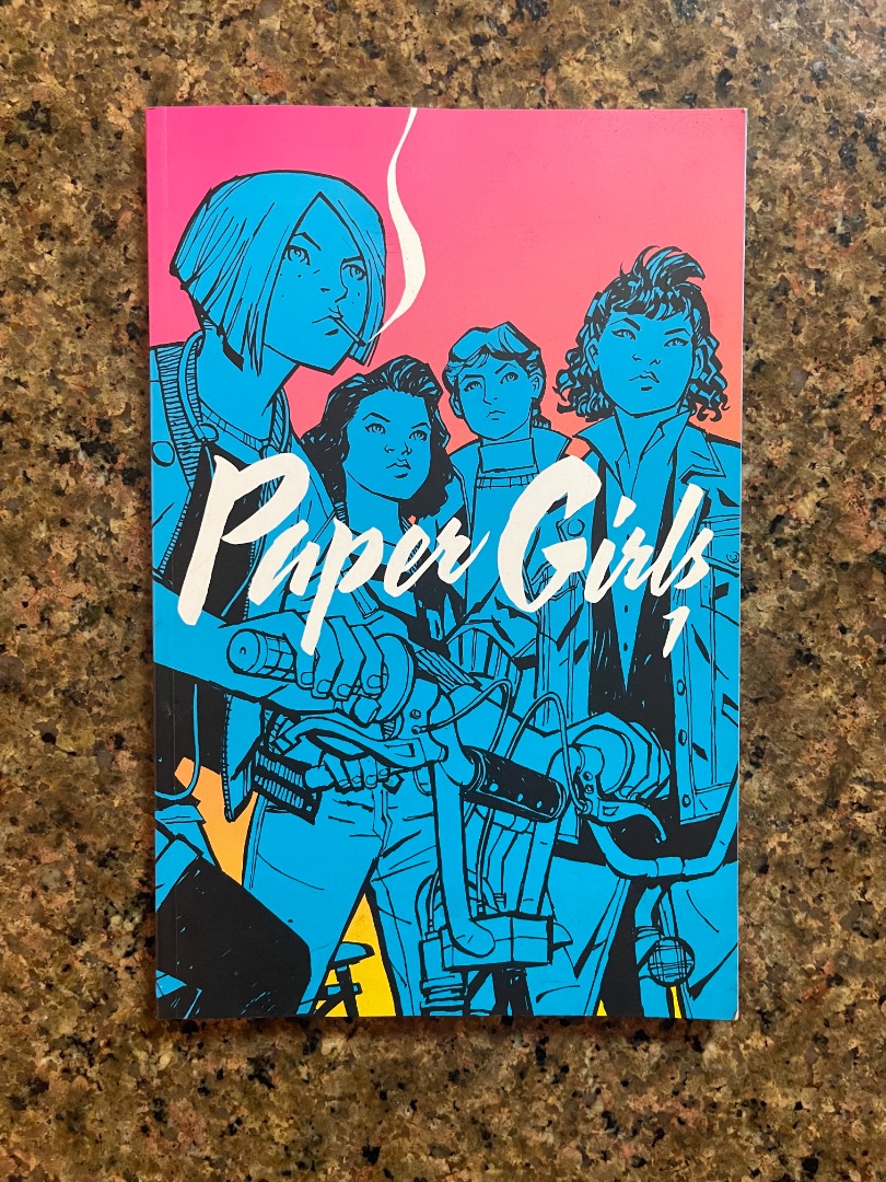 Paper Girls TPB 1 by Brian K Vaughan + Cliff Chiang, Hobbies & Toys ...