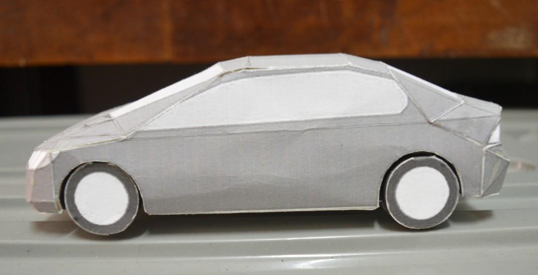 Paper Model Plain of Honda Civic, Hobbies & Toys, Stationery & Craft ...