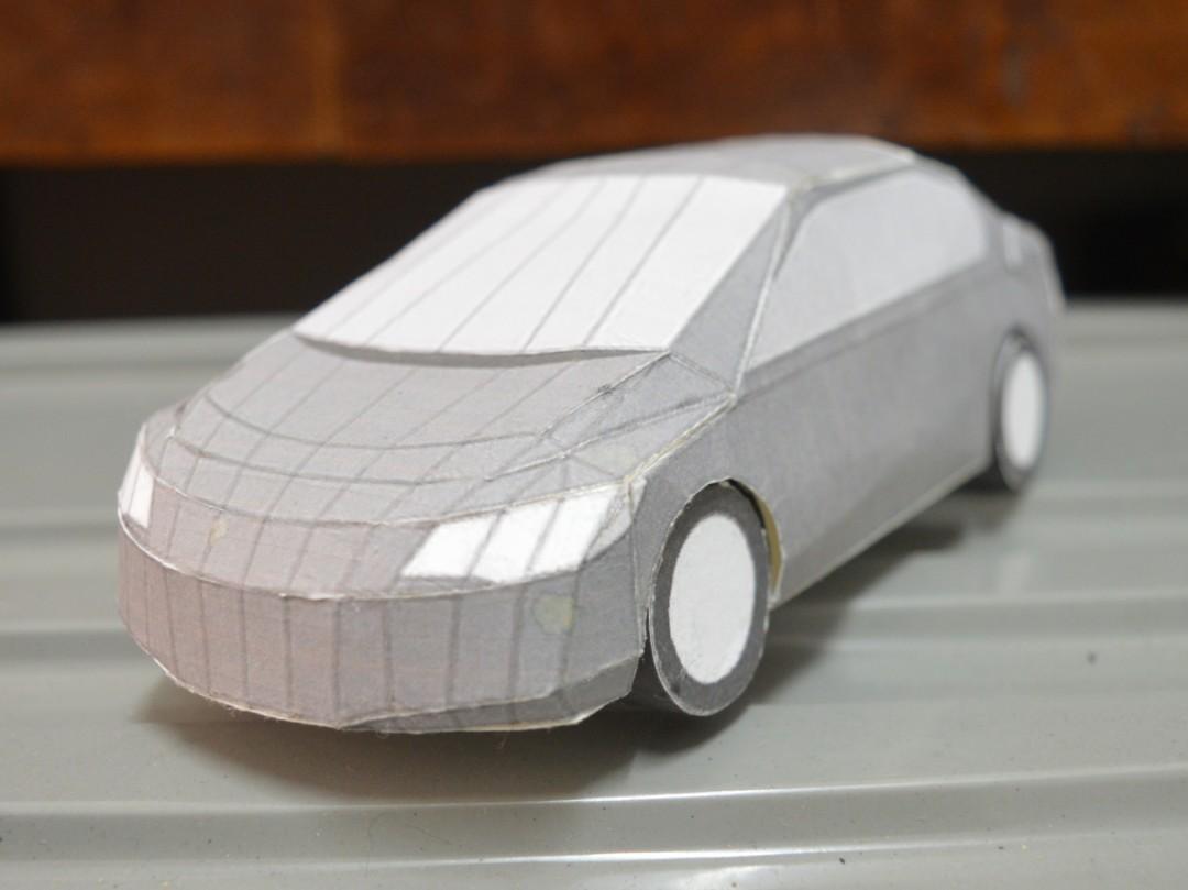 Paper Model Plain of Honda Civic, Hobbies & Toys, Stationery & Craft ...