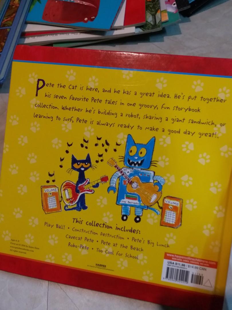 Pete the cat storybook collection kitty James dean early readers 貓故事書 ...