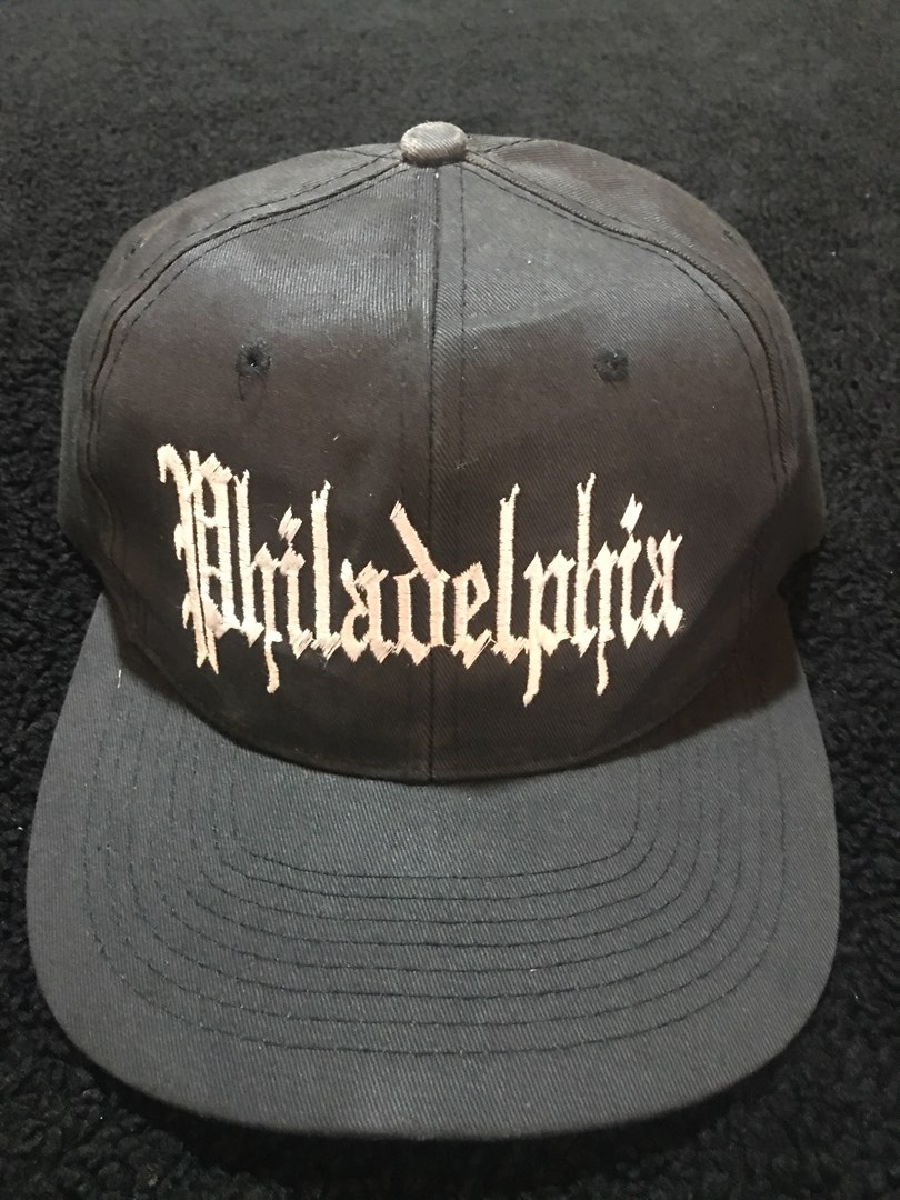 Philadelphia Old English Script Hat by Chavin, Men's Fashion, Watches ...