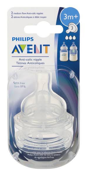 Philips Avent Medium Flow Nipples, Babies & Kids, Nursing & Feeding ...