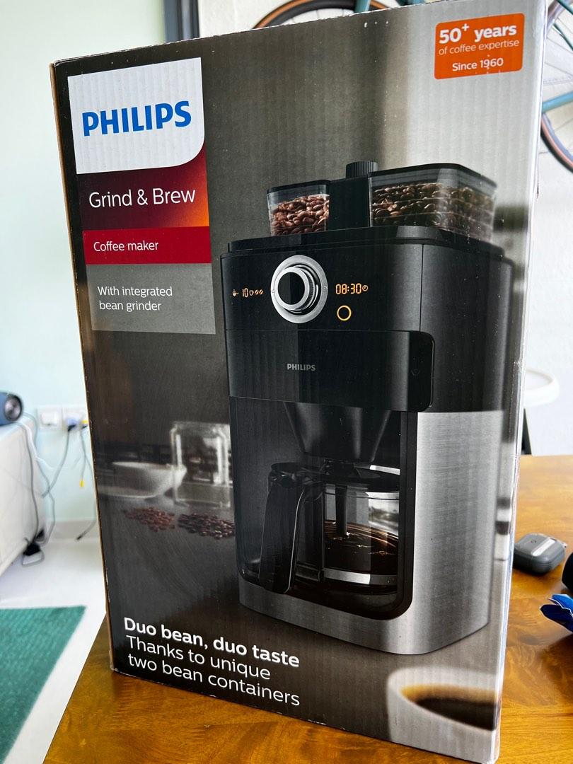 Phillips grind and brew also keep warm, TV & Home Appliances, Kitchen ...