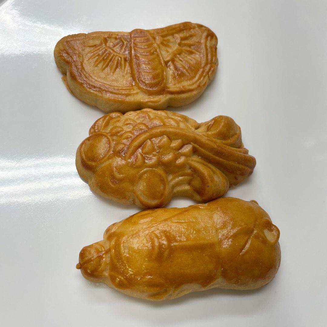 Pig, Fish and Butterfly Mooncake Biscuit, Food & Drinks, Homemade Bakes ...