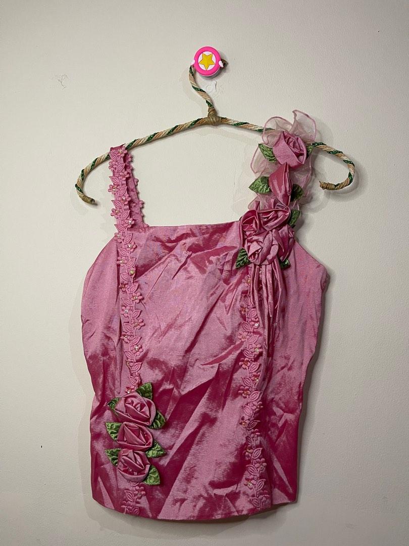 Pink Dress Set Custom, Fesyen Wanita, Pakaian Wanita, Gaun & Rok di ...