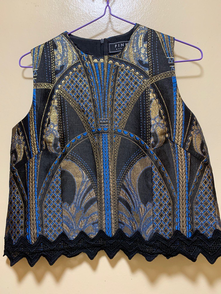 Pink manila, Women's Fashion, Tops, Blouses on Carousell