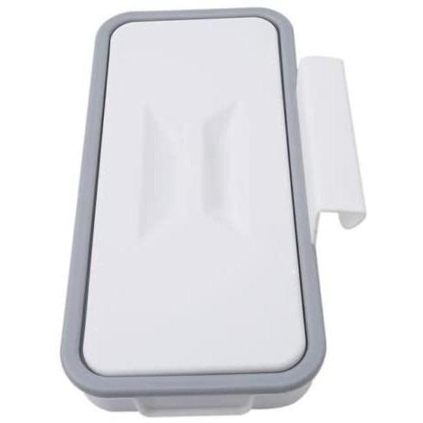 PLASTIC TRASH RACK PORTABLE HANGING ORGANIZER TRASH BAG HOLD WITH LID ...