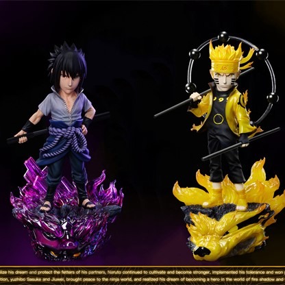 [PO] ST Studios - Naruto Naruto Uzumaki & Sasuke Uchiha WCF - StatuesGK ...