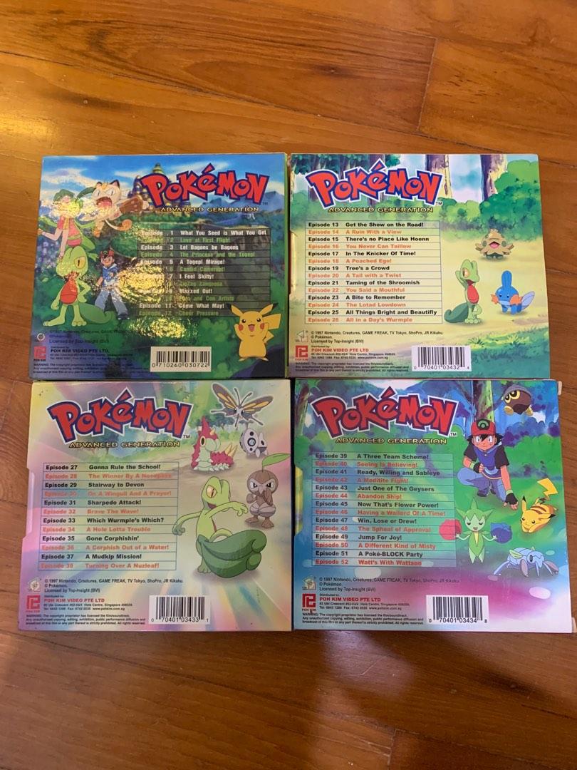 Pokemon advanced generation VCD, Hobbies & Toys, Music & Media, CDs ...