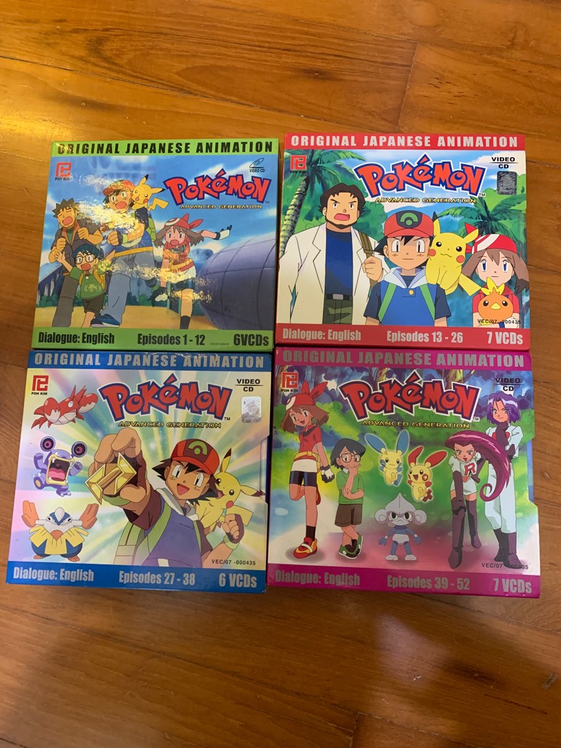 Pokemon advanced generation VCD, Hobbies & Toys, Music & Media, CDs ...