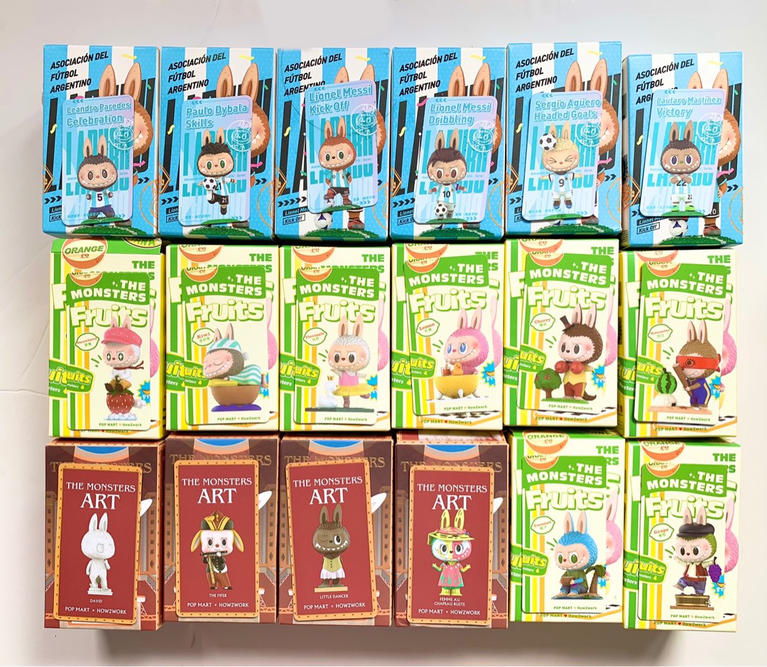Popmart Labubu Fruits / Argentina / Art Blindbox Pop mart, Hobbies ...