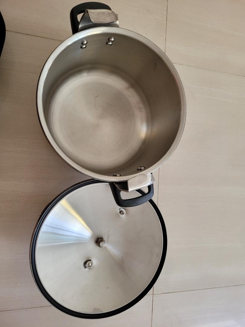 Authentic SEB Pressure Cooker. Solid, Heavy Stainless Steel. Made in ...