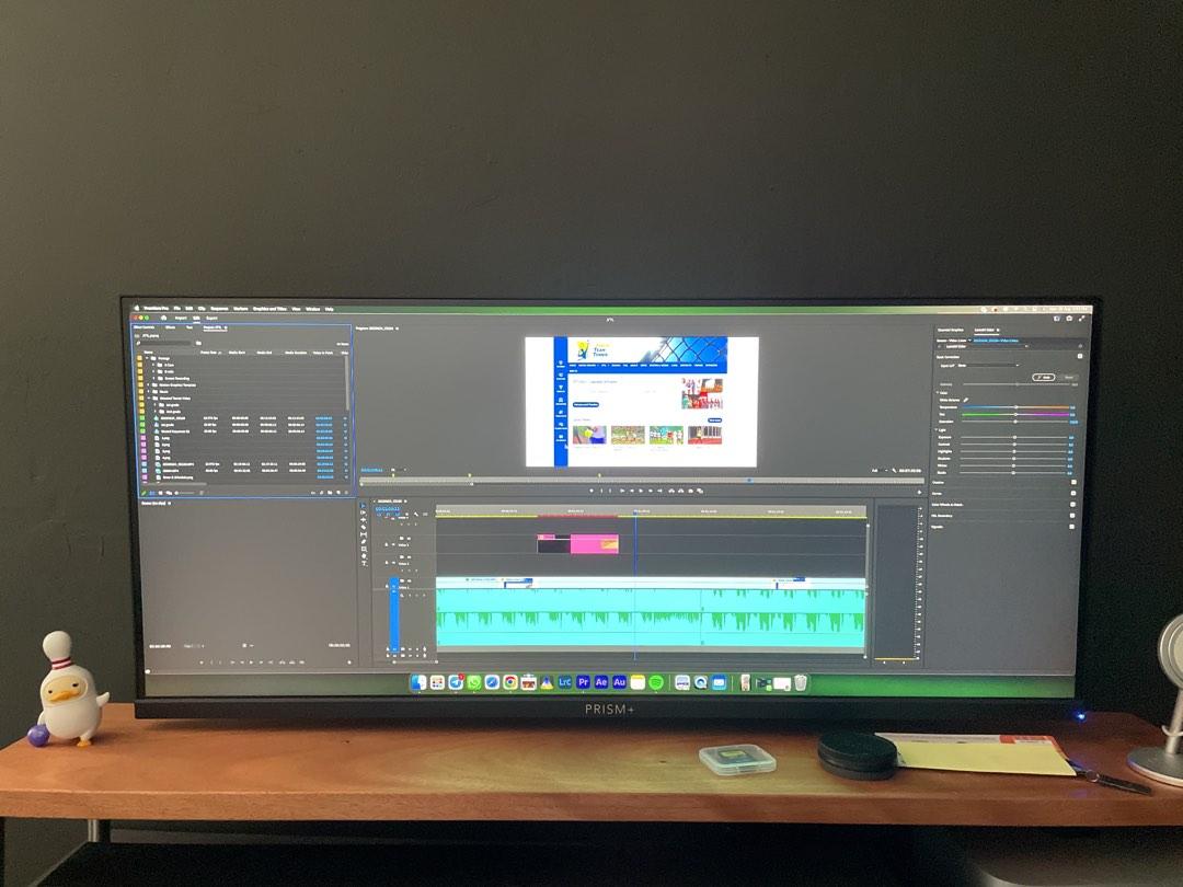 Prism Plus 34inch Ultrawide Monitor, Computers & Tech, Parts ...