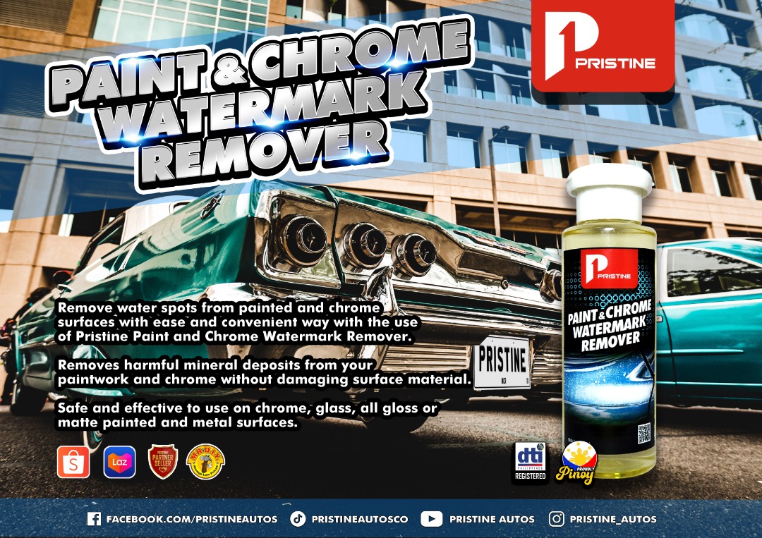 Pristine Paint and Chrome watermark remover, Car Parts & Accessories ...