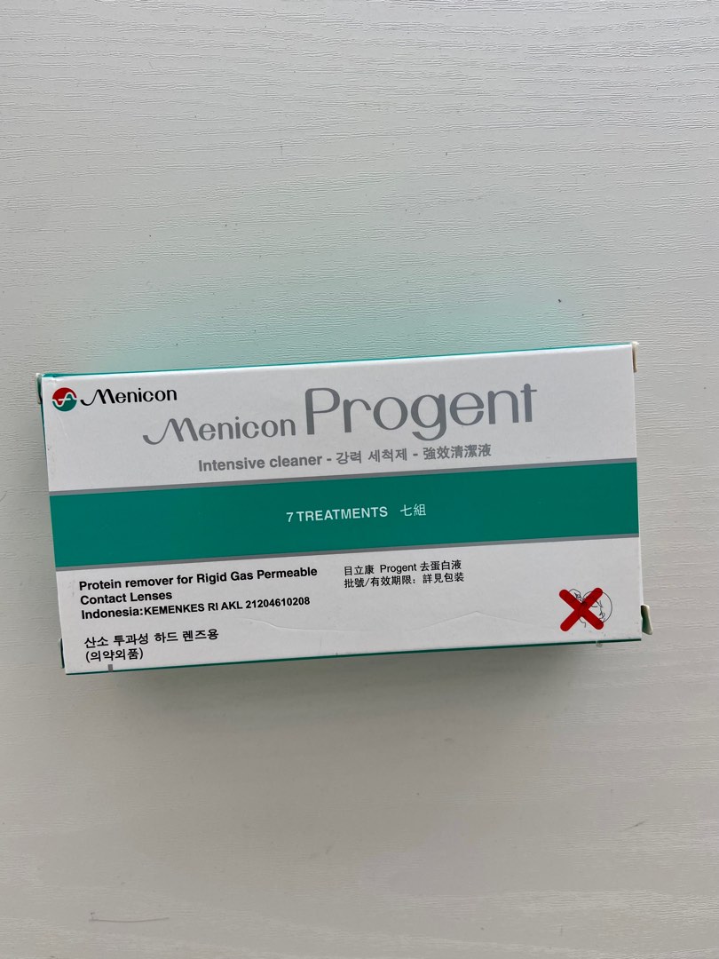 Progent hard lens protein remover cleaner, Beauty & Personal Care ...