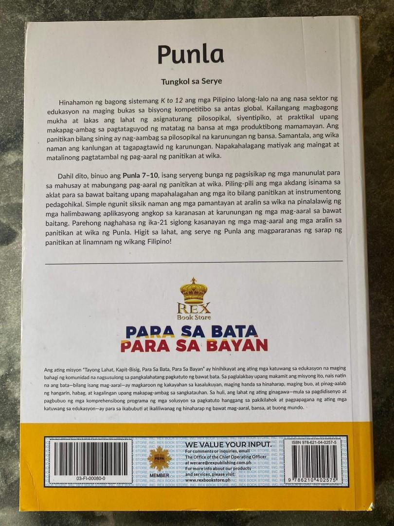 Punla 8 (Mga Panitikang Pambansa at Florante at Laura) 2020, Hobbies & Toys, Books & Magazines ...