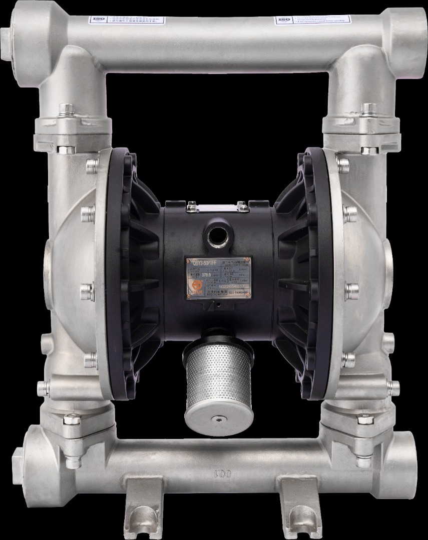 QBY3-50 STAINLESS Pneumatic Diaphragm Pump, Commercial & Industrial, Industrial Equipment on ...