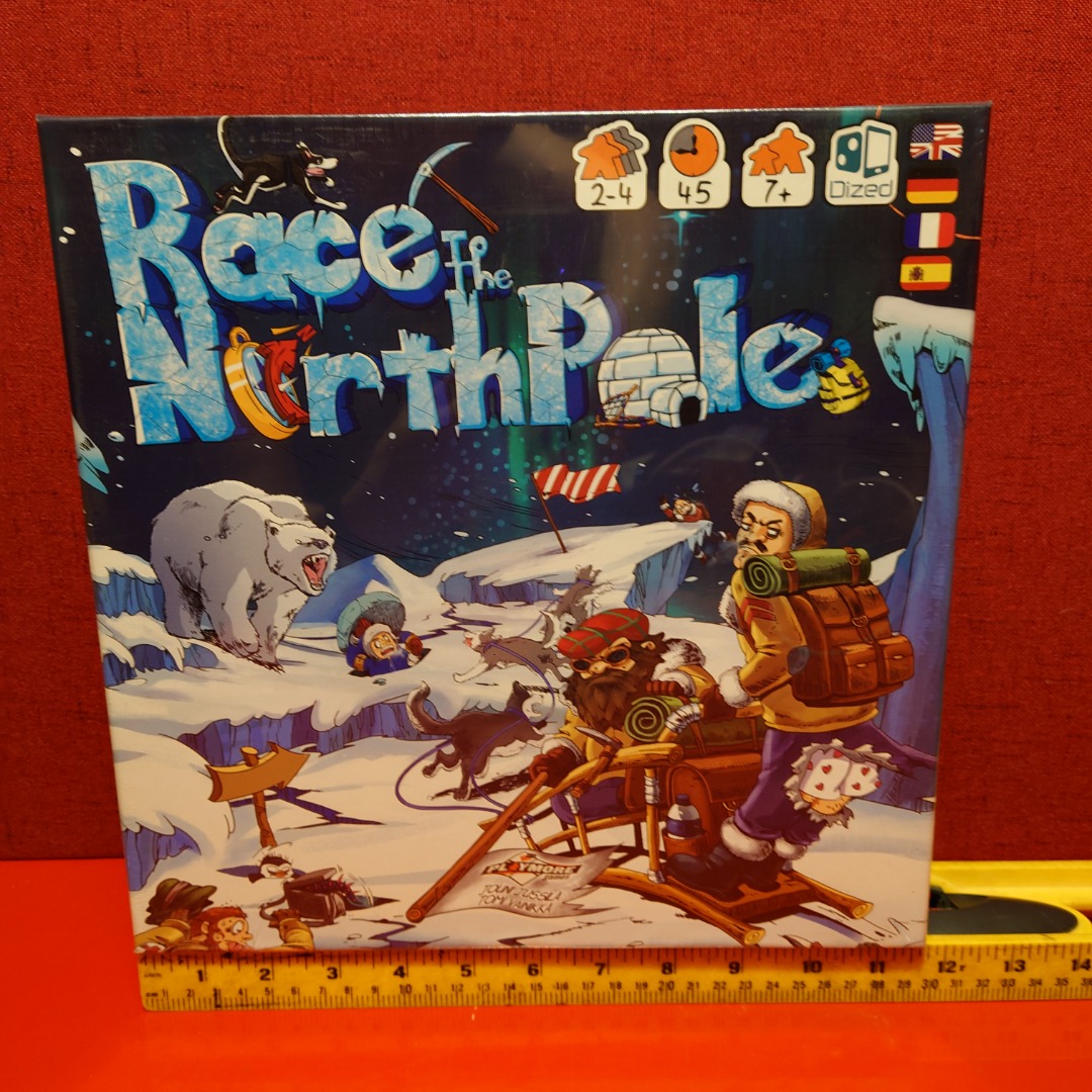 Race to the North Pole board game, 興趣及遊戲, 玩具 & 遊戲類 - Carousell