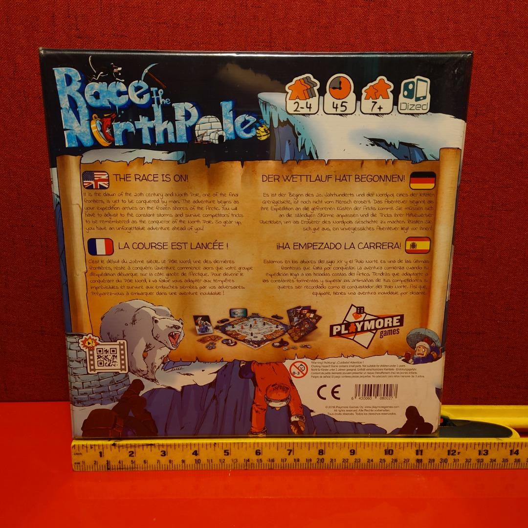 Race to the North Pole board game, 興趣及遊戲, 玩具 & 遊戲類 - Carousell