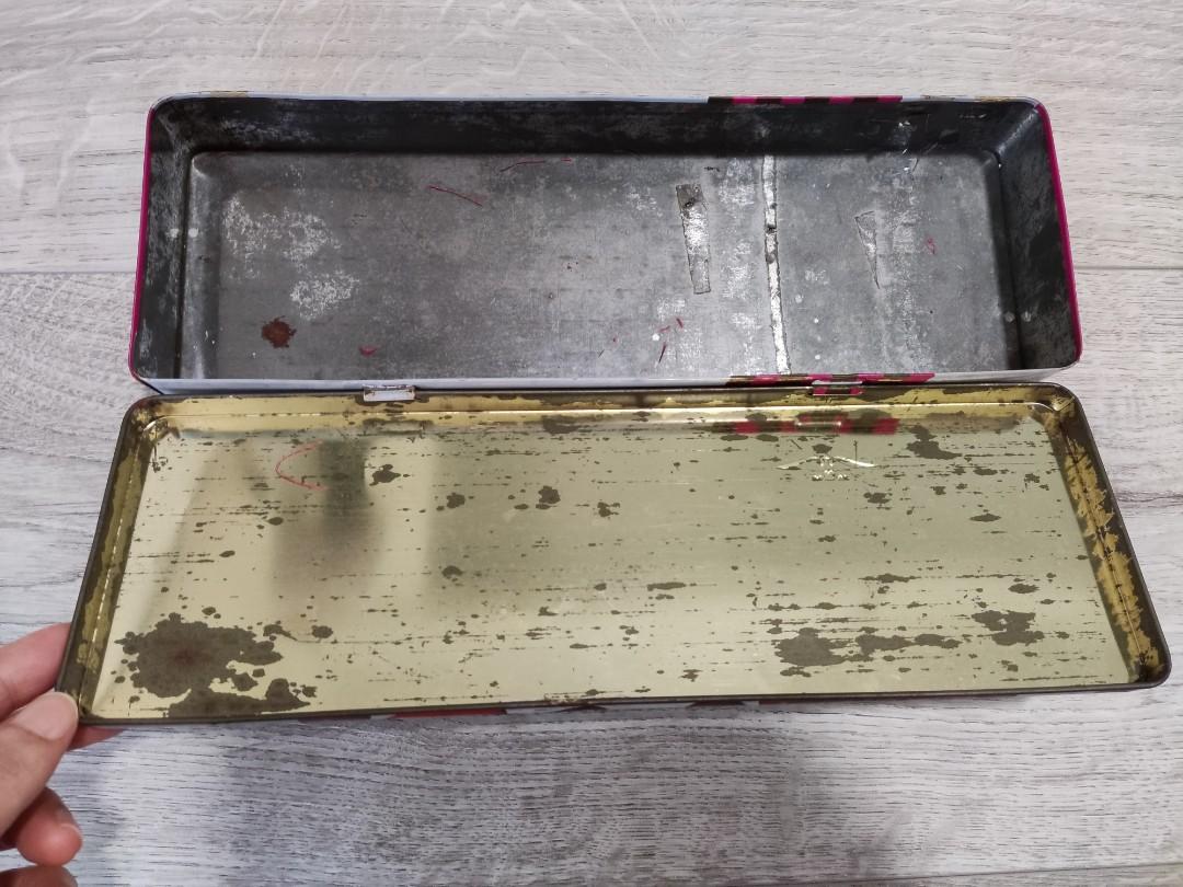 RARE Vintage Van Houten Chocolate Metal Box!, Hobbies & Toys ...