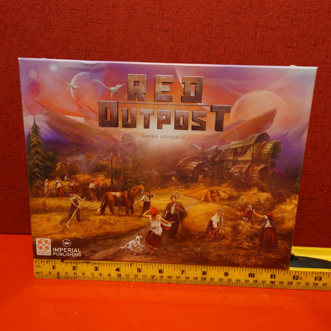 Red Outpost board game, 興趣及遊戲, 玩具 & 遊戲類 - Carousell