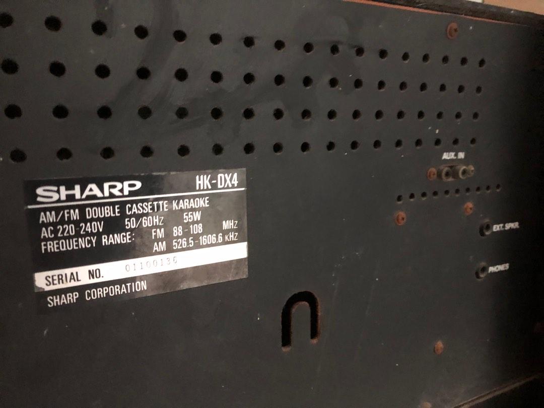 Retro Sharp Cassette / FM Speaker, Audio, Other Audio Equipment on ...