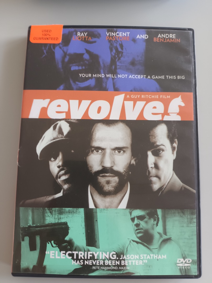 Revolver 2005 [Blu-ray] (US, Action/Crime/Drama), 興趣及遊戲, 音樂樂器 & 配件, 音樂與媒體 - CD 及 DVD - Carousell