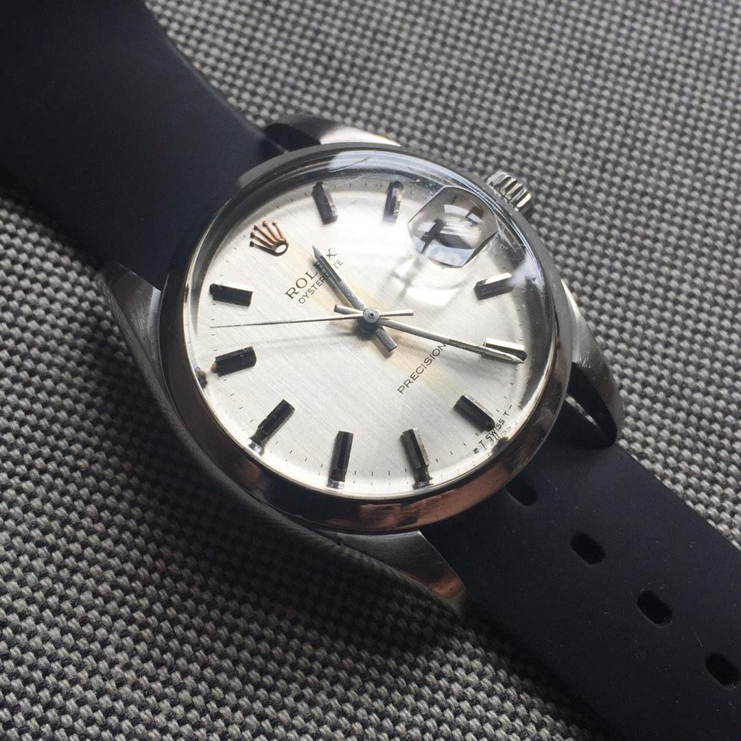 Rolex Oysterdate Precision Model 6694 34mm Vintage Timepiece not 5500 ...
