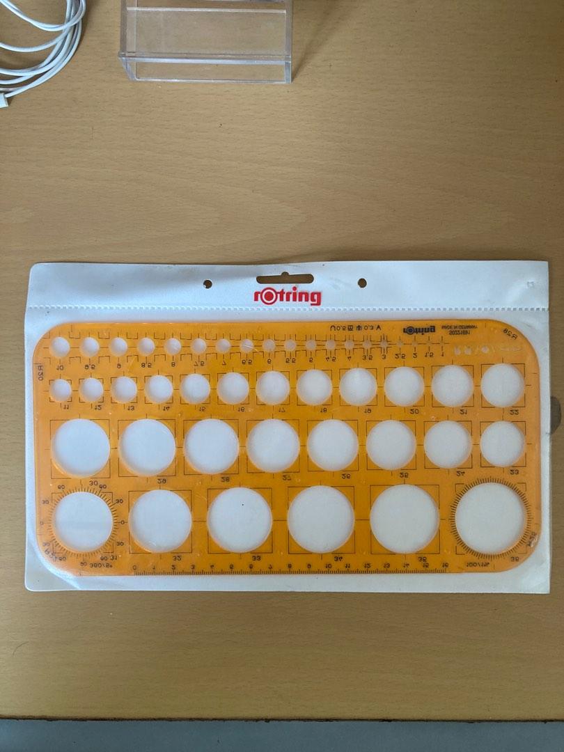 Rotring Templates, Hobbies & Toys, Stationary & Craft, Stationery ...