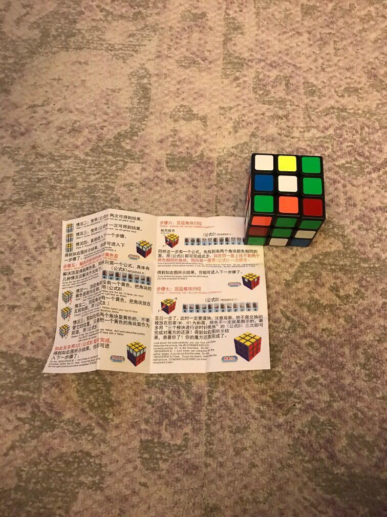 Rubrics Cube Very Good Quality Hobbies And Toys Toys And Games On Carousell