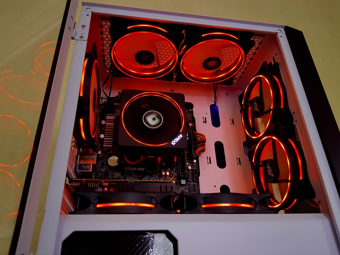 Ryzen 5 Desktop PC System Unit Like New Condition Gaming Rig - Like ...