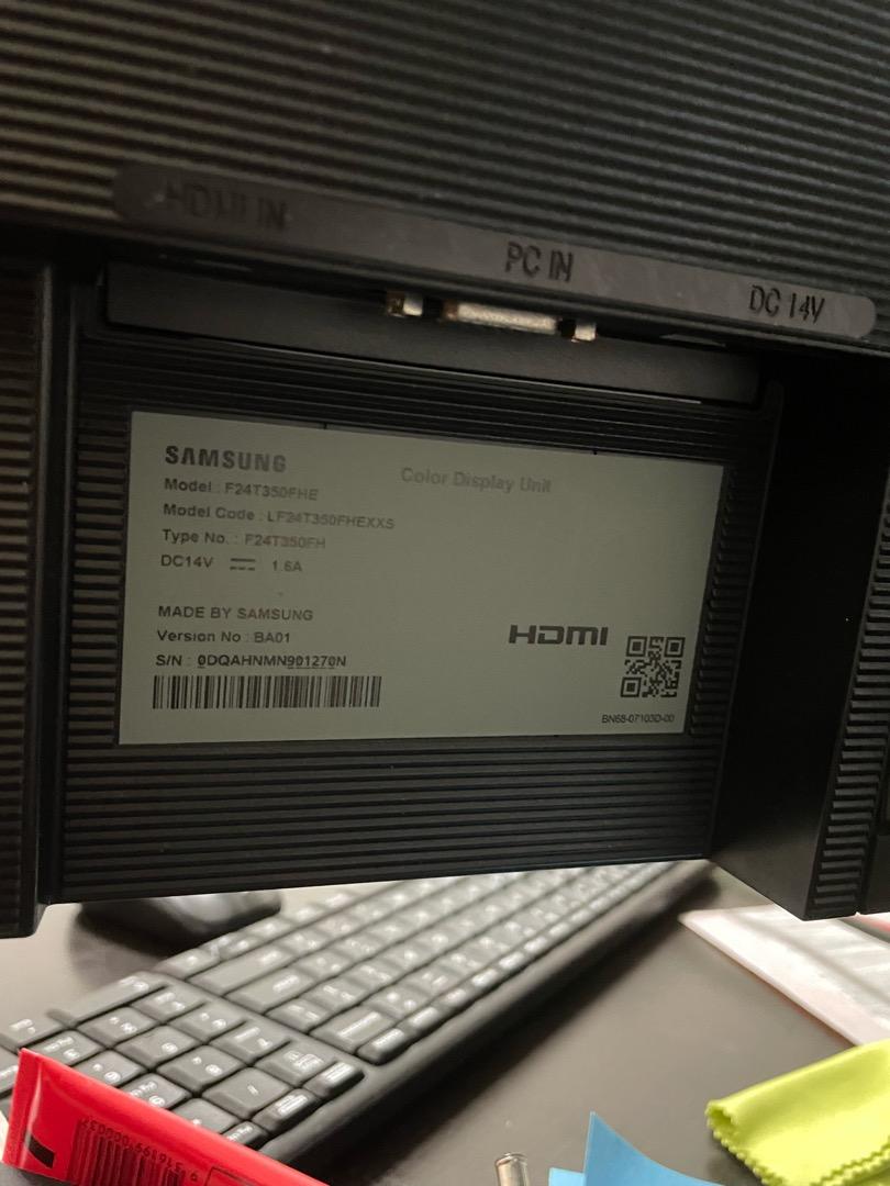 Samsung F24T350FHE 24 inch Full HD IPS Monitor / 75Hz / AMD FreeSync ...