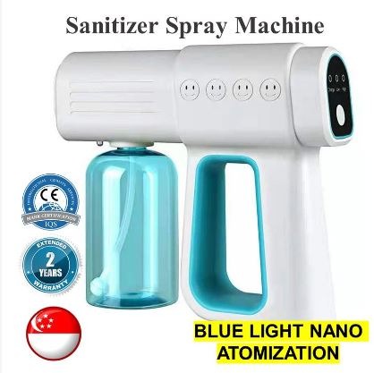 Sanitizer Spray Machine Gun - Nano Disinfectant Fogger Steamer ...