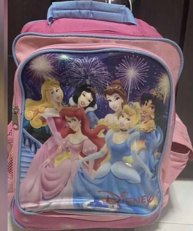School Princess Bag ( backpack with troller ), Babies & Kids, Babies ...