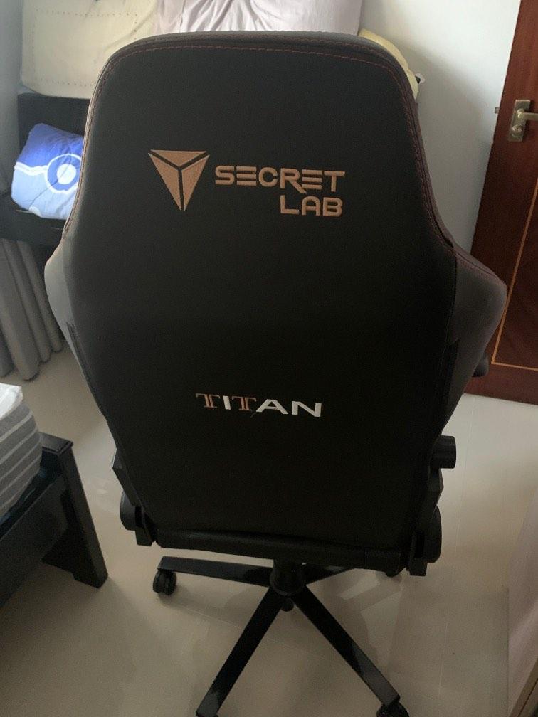 Secretlab Titan 2020 Stealth, Furniture & Home Living, Furniture ...