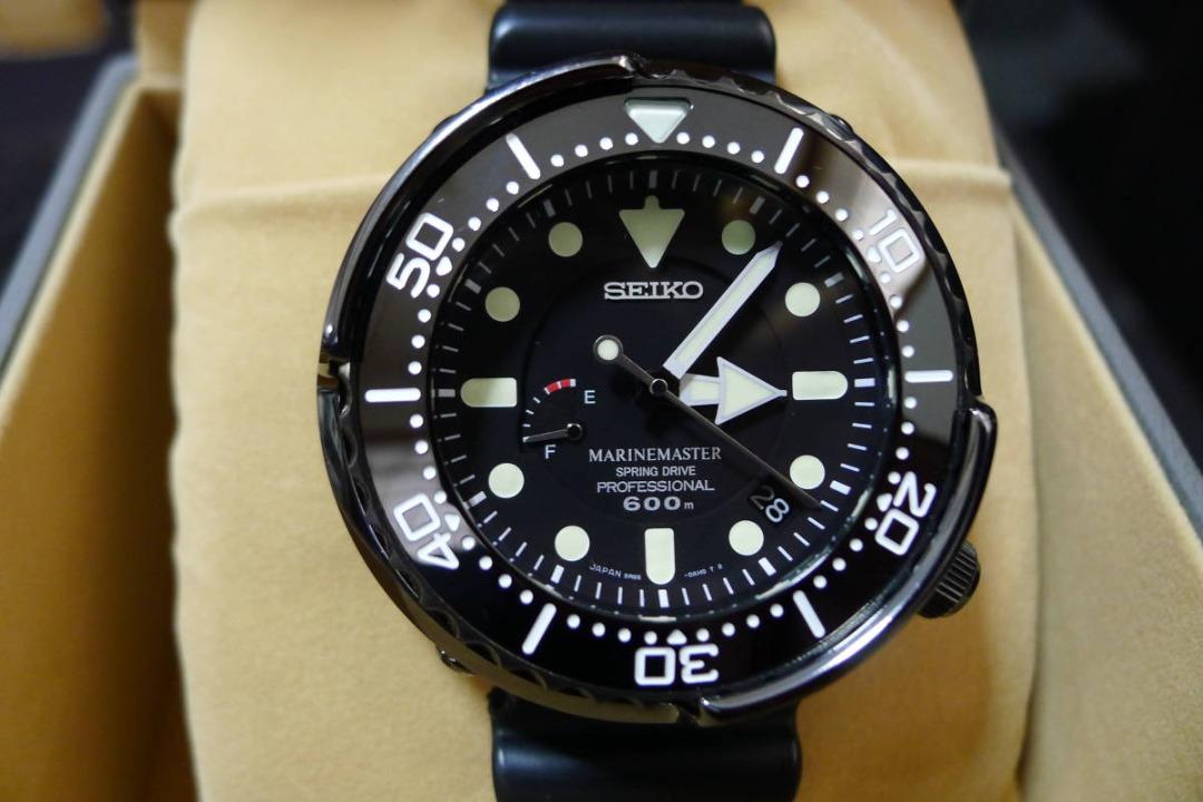 [Seiko] SBDB013 5R65-0AK1 Spring Drive Marine Master MM600 鈦金屬, 名牌, 手錶 ...