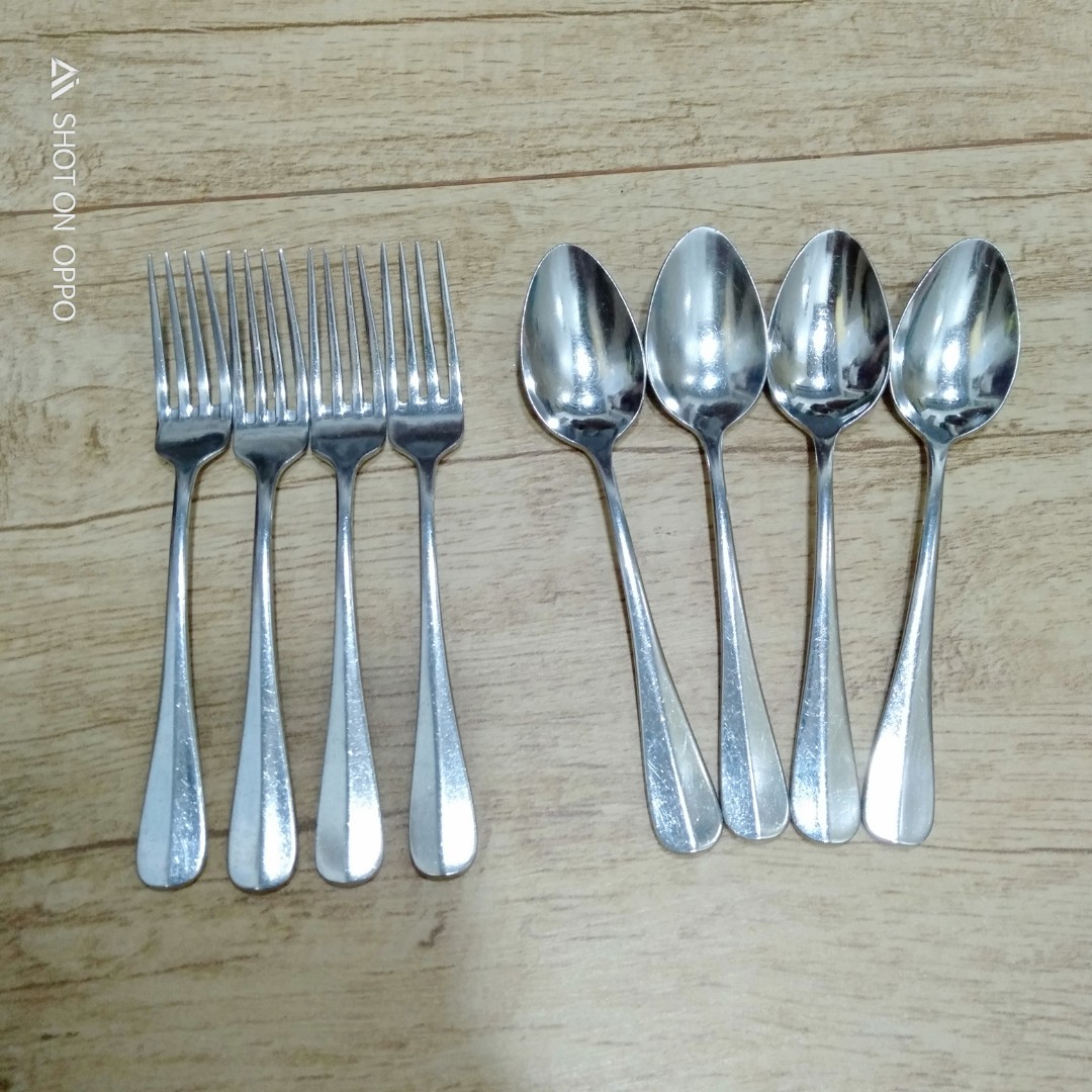 Sendok Garpu Makan Symetris Size Standar merk Serena, Kitchen ...